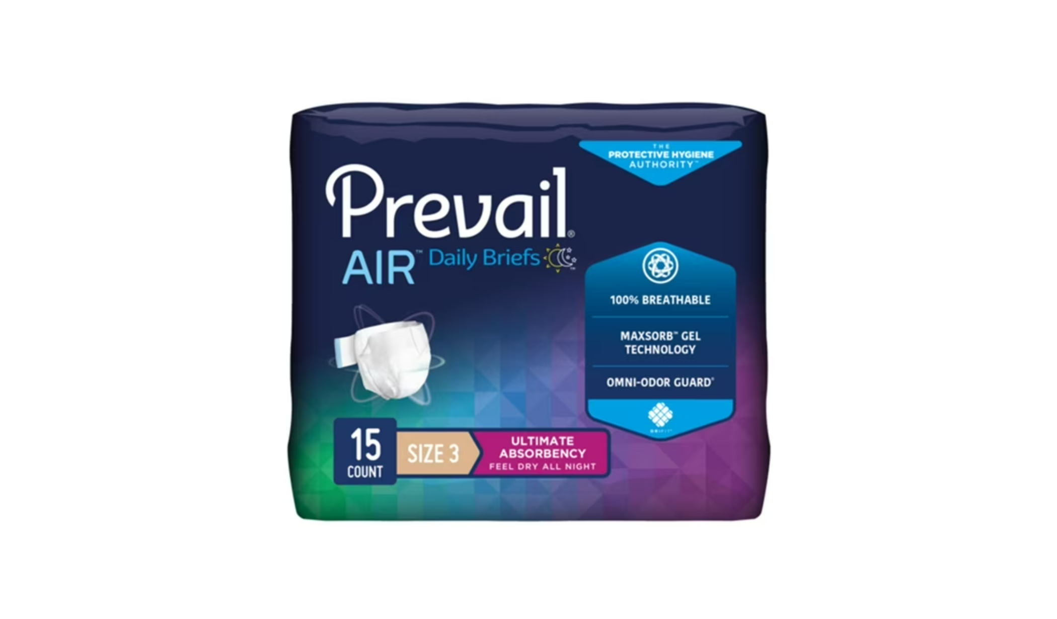 60/CS Prevail® Air Plus™ Briefs - X-Large – mersidistribution