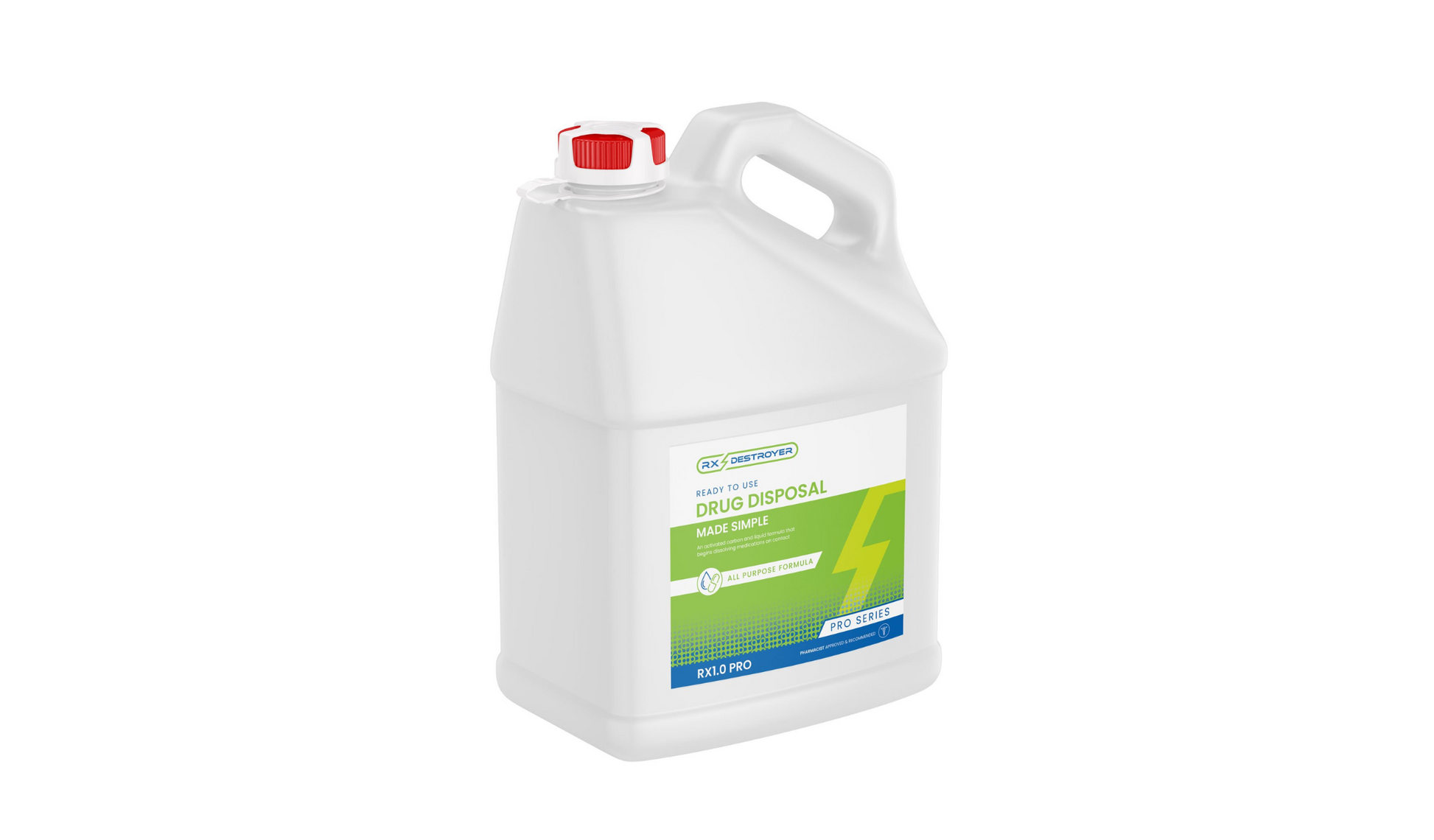 4/CS Drug Disposal System Rx Destroyer™ All-Purpose PRO Series 1 Gallo ...